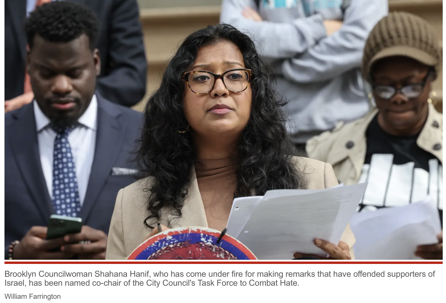 Oh, this is rich! Anti-Israel Muslim Councilwoman, Shahana Hanif, who ...