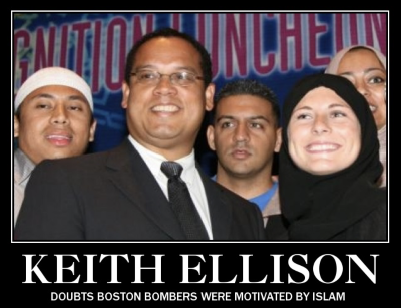 It’s reported that radical Muslim Keith Ellison is on the “short list ...