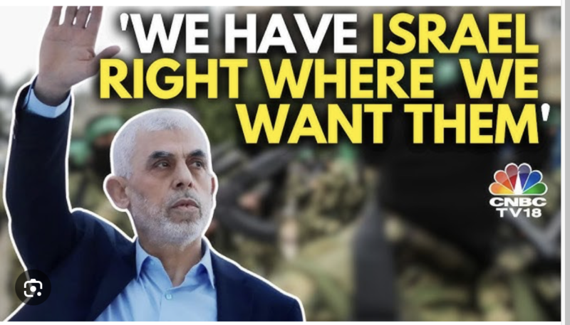 Hamas leader Yahya Sinwar’s useful idiots not only are the Leftists in ...