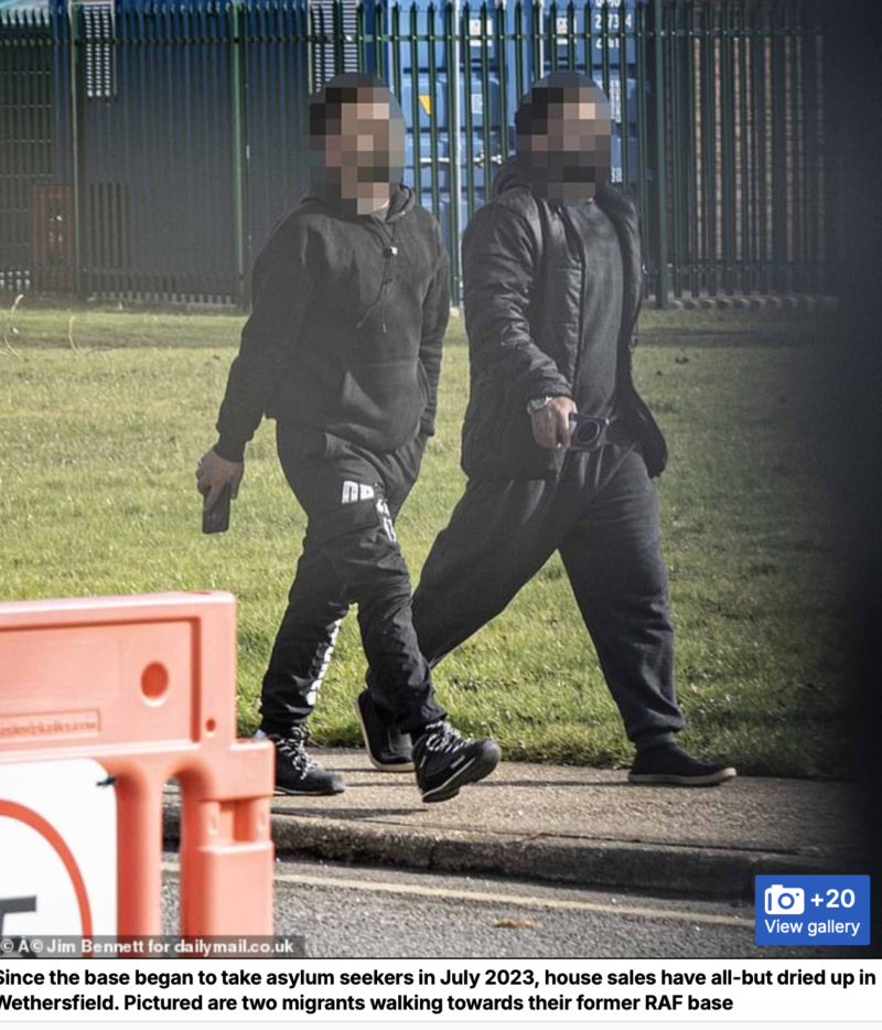 WHAT COULD POSSIBLY GO WRONG? Moving 800 young male Muslim asylum ...